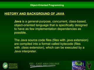 1 introduction to java technology | PPT