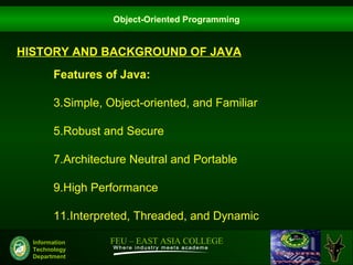 1 introduction to java technology | PPT