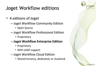 Joget Workflow v6 Training Slides - 1 - Introduction to Joget Workflow | PPT