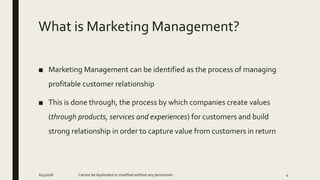 INTRODUCTION TO MARKETING | PPT