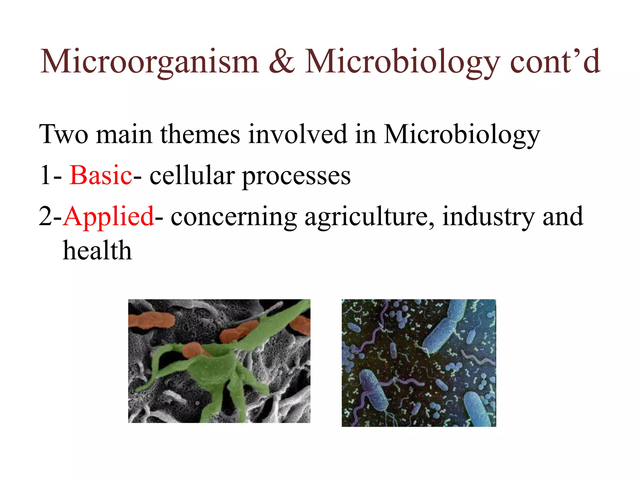 1 introduction to microbiology | PPTX