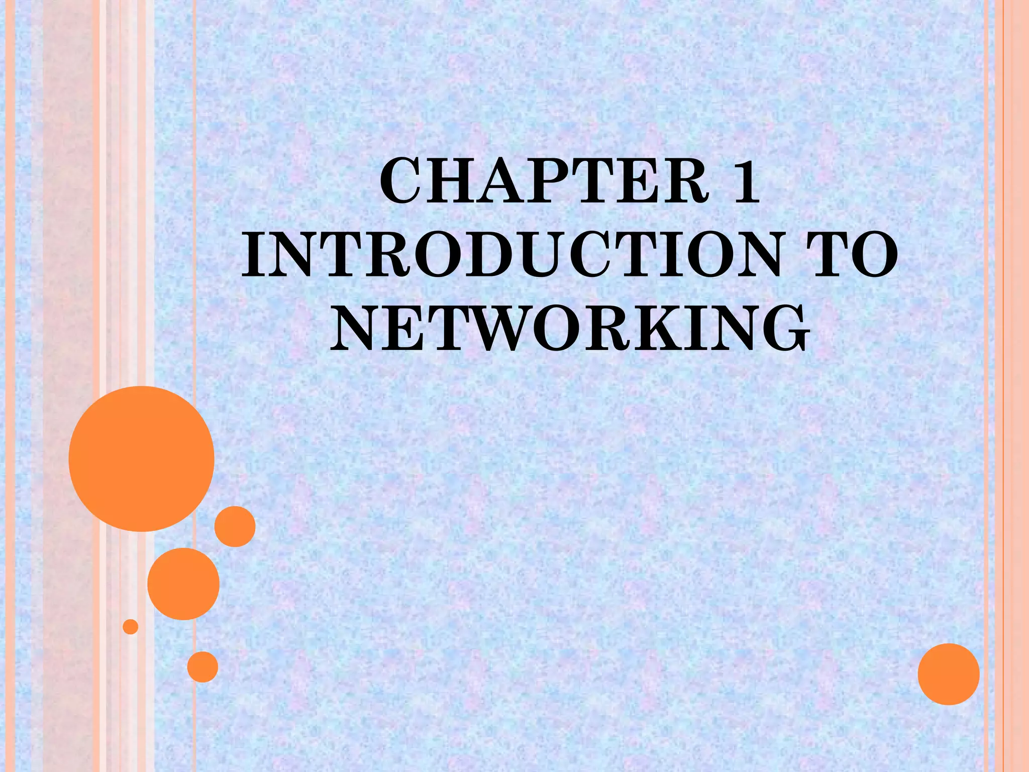 1 introduction to-networking | PPT