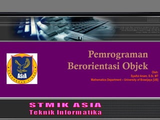 1.introductionto objectorientedprogramming | PPT