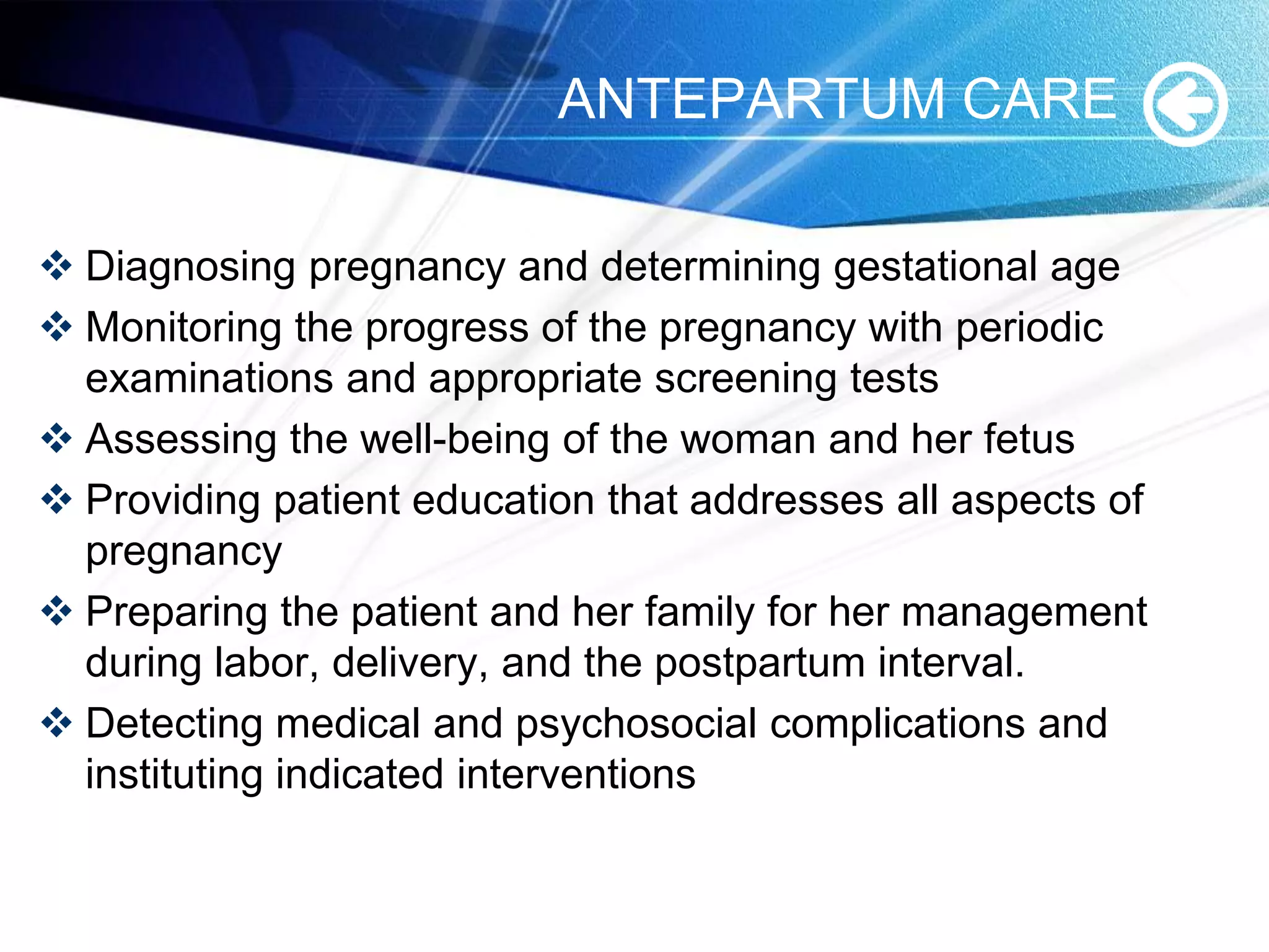 1. Introduction to obstetrics | PPTX