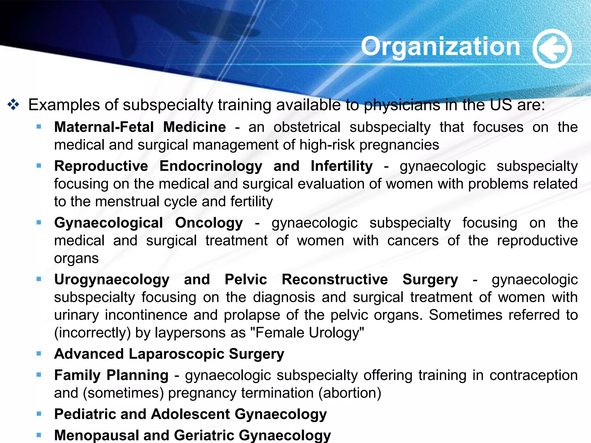 1. Introduction to obstetrics | PPTX