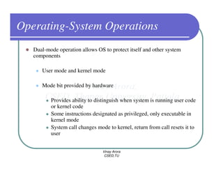 OS - Introduction to Operating Systems | PPT