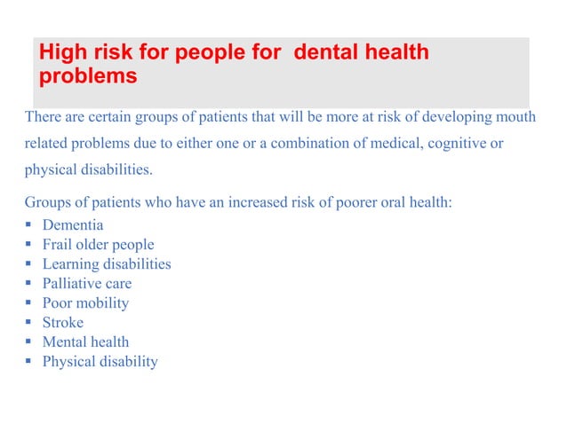 1- introduction to oral & dental health.pdf | Dental Health | Diseases ...