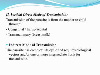 1 introduction to parasitology | PPTX