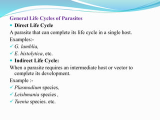 1 introduction to parasitology | PPTX