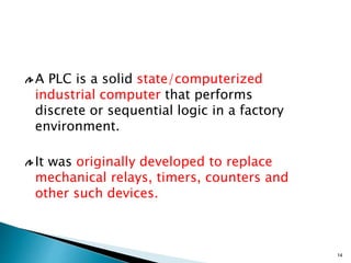 1 introduction to plc and its programming-1 | PPT
