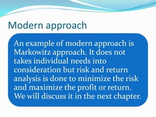 1. introduction to portfolio management | PPTX
