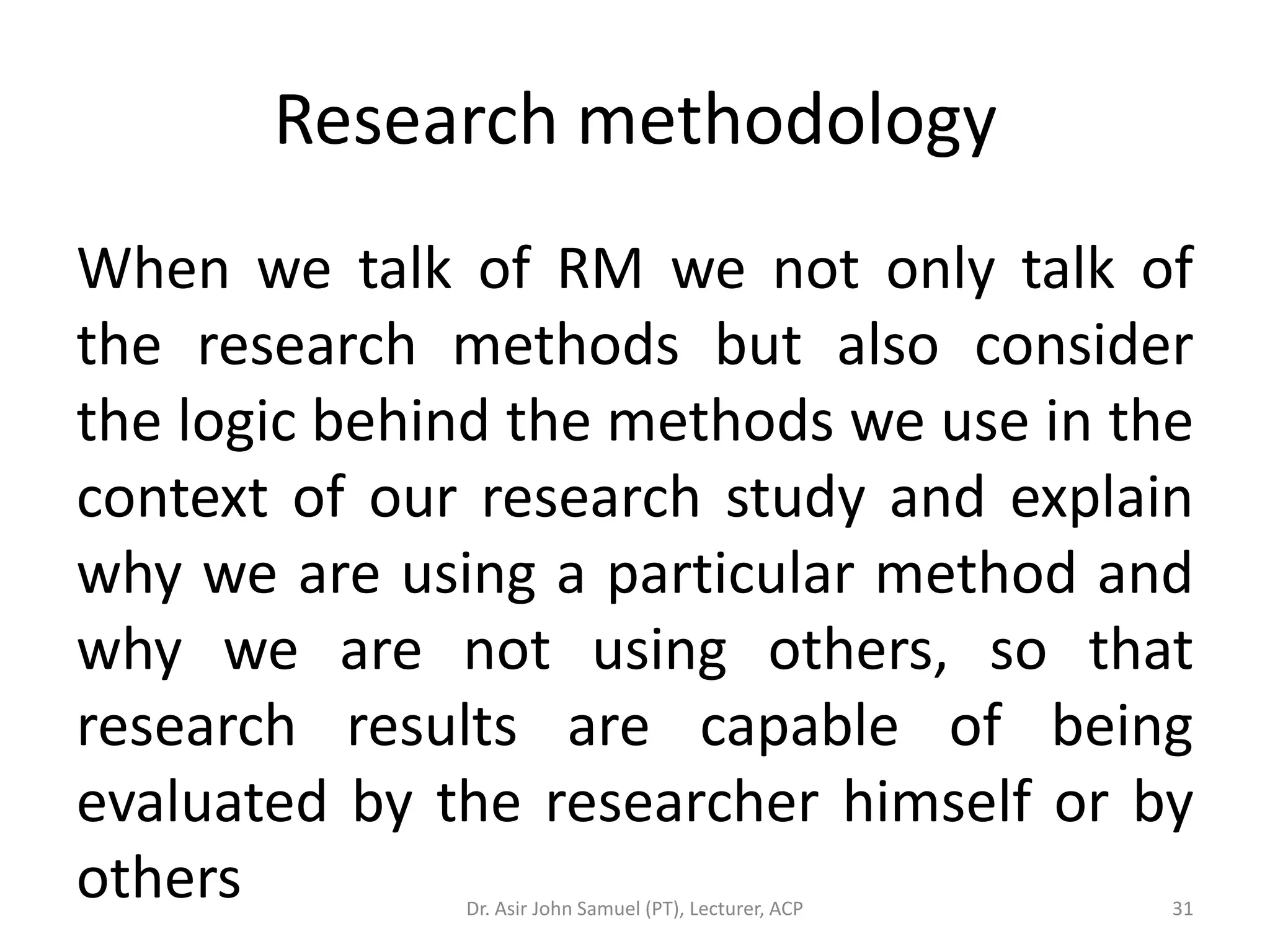 1.introduction to research methodology | PDF