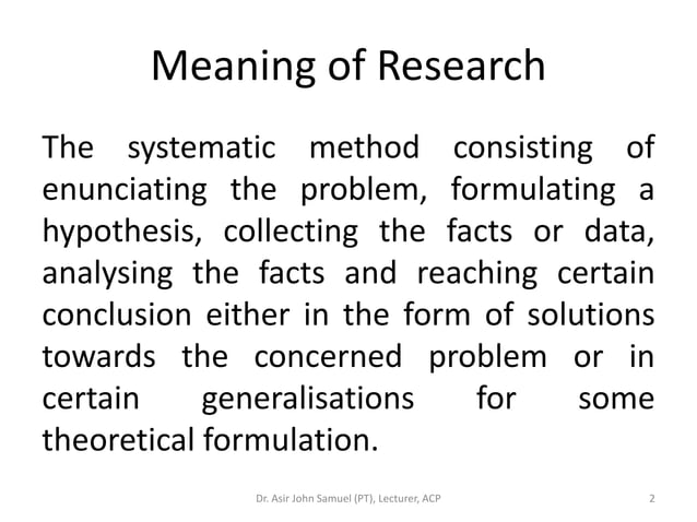 1.introduction to research methodology | PDF