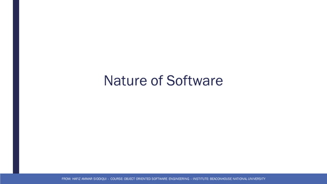 1-Introduction to Software Engineering (Object Oriented Software Engineering - BNU Spring 2017 ...