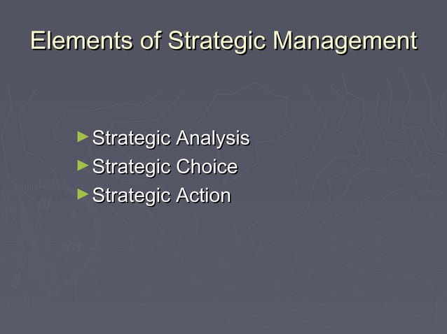 Introduction to strategy | PPT