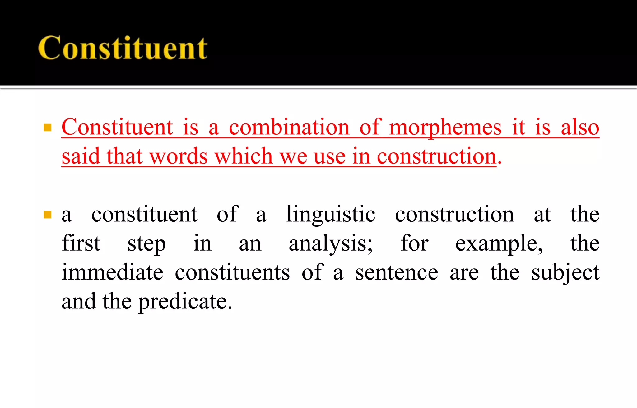 Introduction to syntax | PPTX