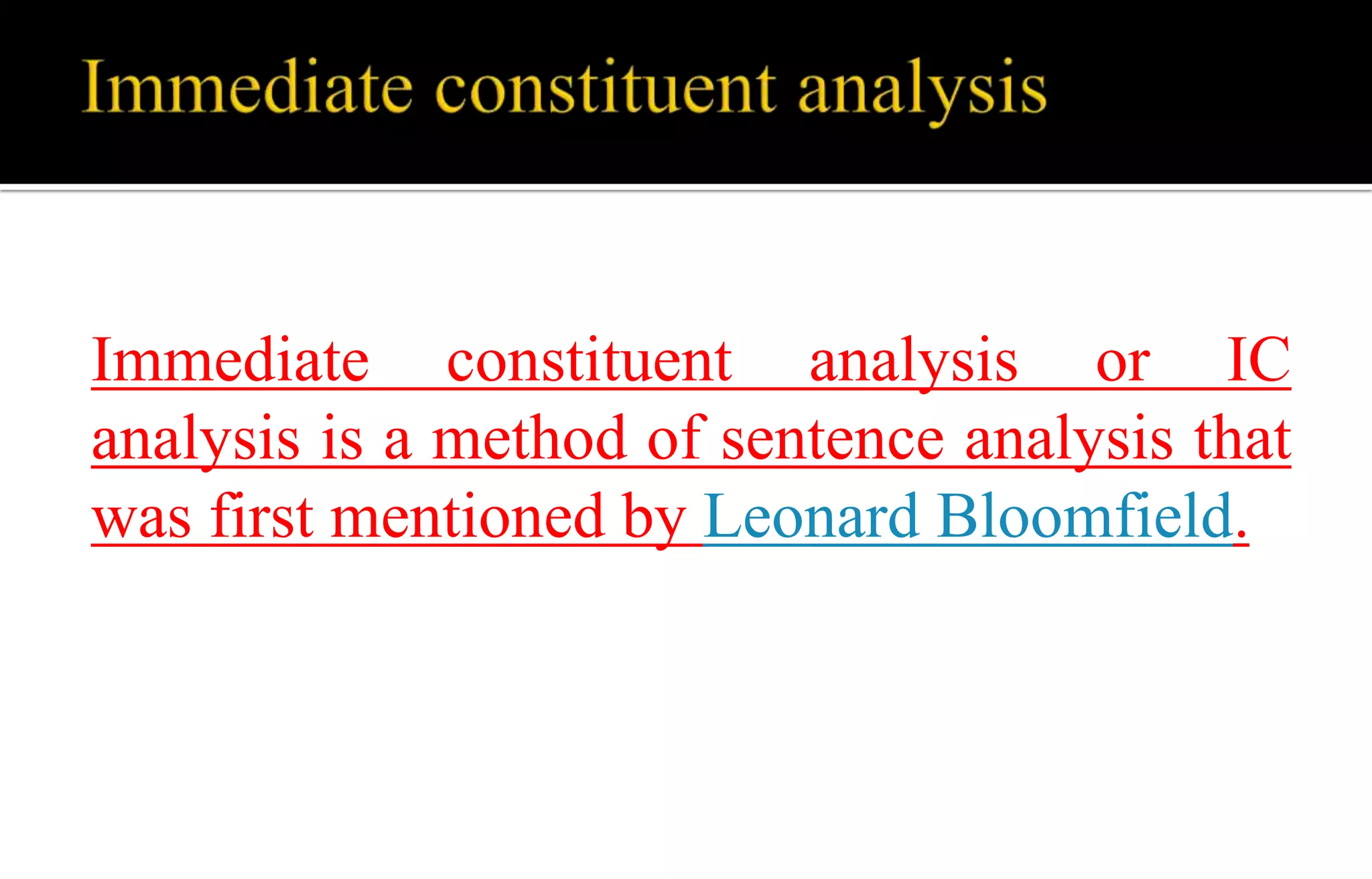 Introduction to syntax | PPTX