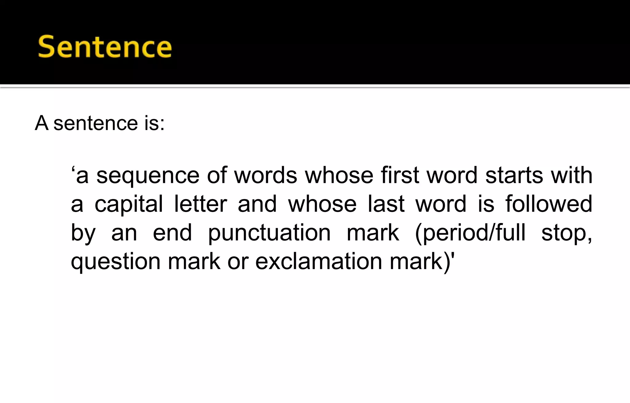 Introduction to syntax | PPTX