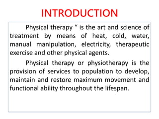 1- Introduction to Therapeutic Exercises.pptx