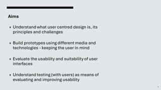 Introduction to User Centred Design | PDF