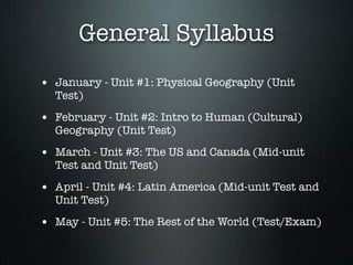 #1 introduction to World Geography | KEY