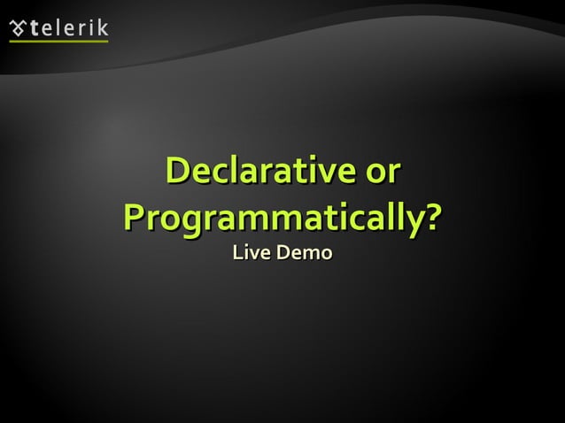 Introduction To Xaml And Wpf