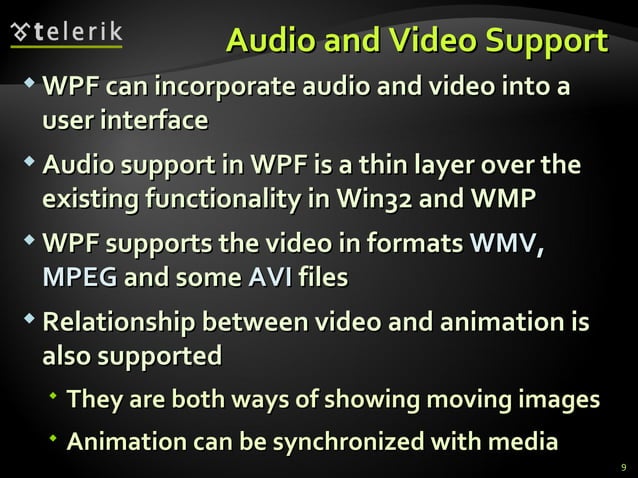 Introduction To Xaml And Wpf