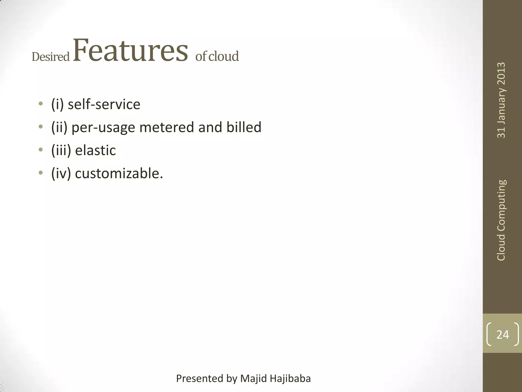 cloud computing, Principle and Paradigms: 1 introdution | PPTX