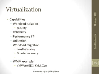 cloud computing, Principle and Paradigms: 1 introdution | PPTX