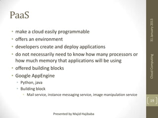 cloud computing, Principle and Paradigms: 1 introdution | PPTX