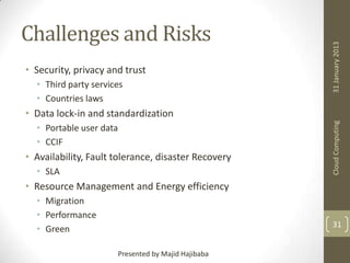 cloud computing, Principle and Paradigms: 1 introdution | PPTX