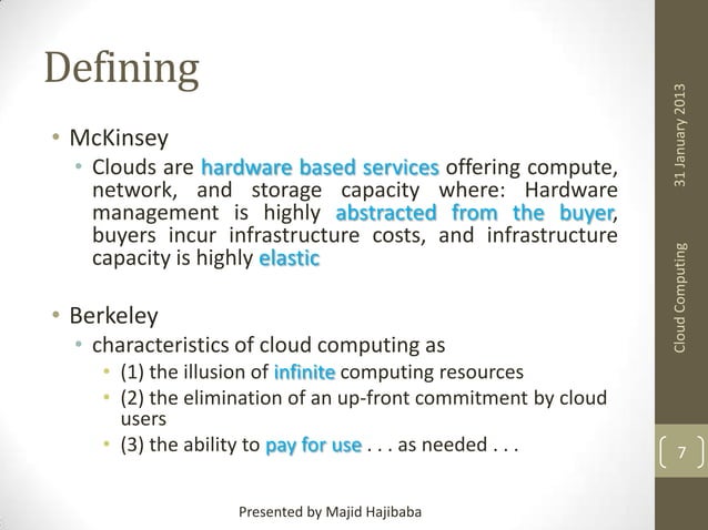 cloud computing, Principle and Paradigms: 1 introdution | PPT