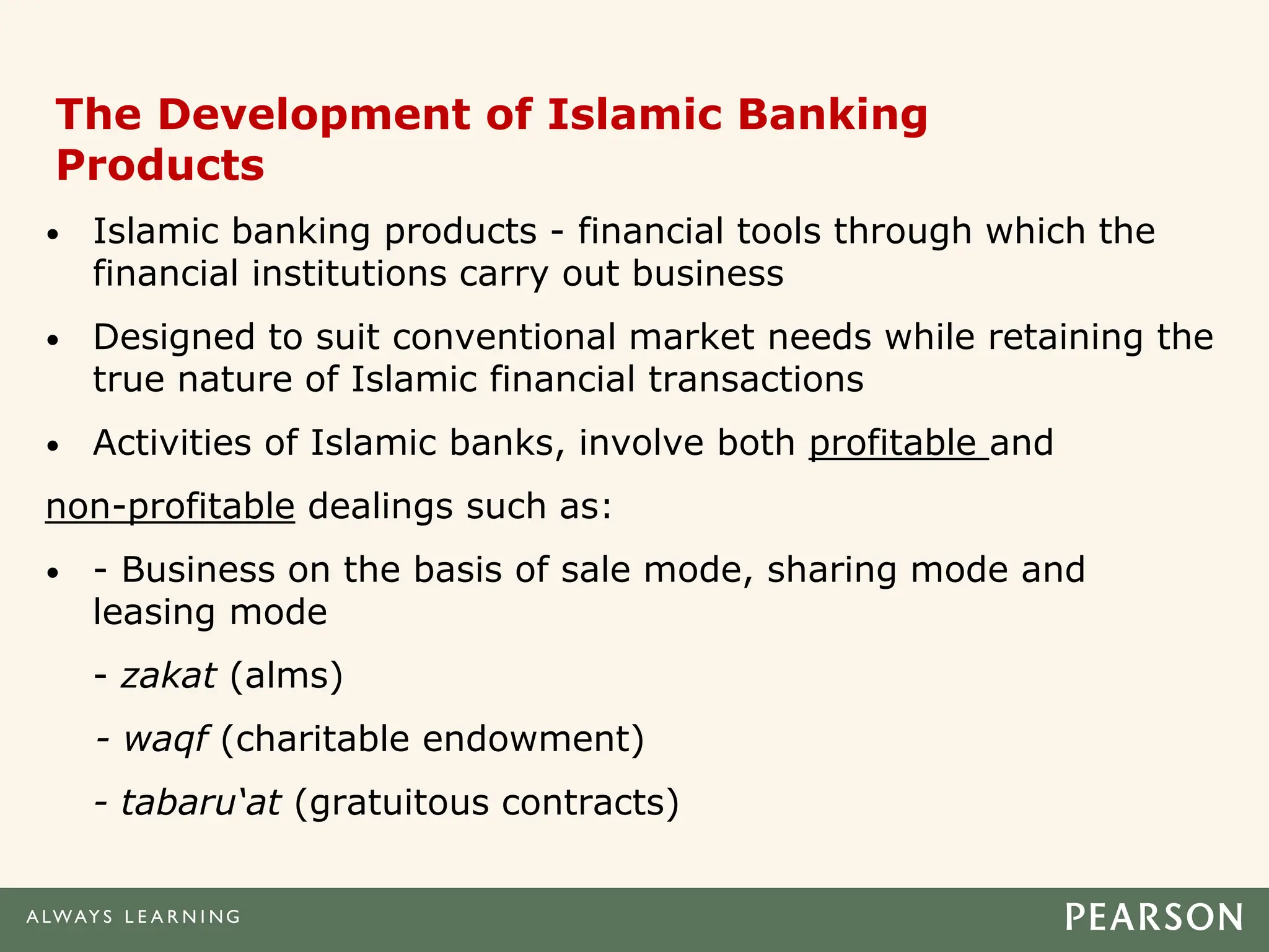 Islamic modes of financing... A comprehensive discussion on islamic ...