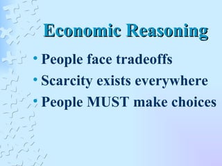 Intro To Eco Reasoning | PPT