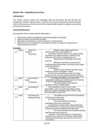 1 intro to hosptality and tourism | PDF