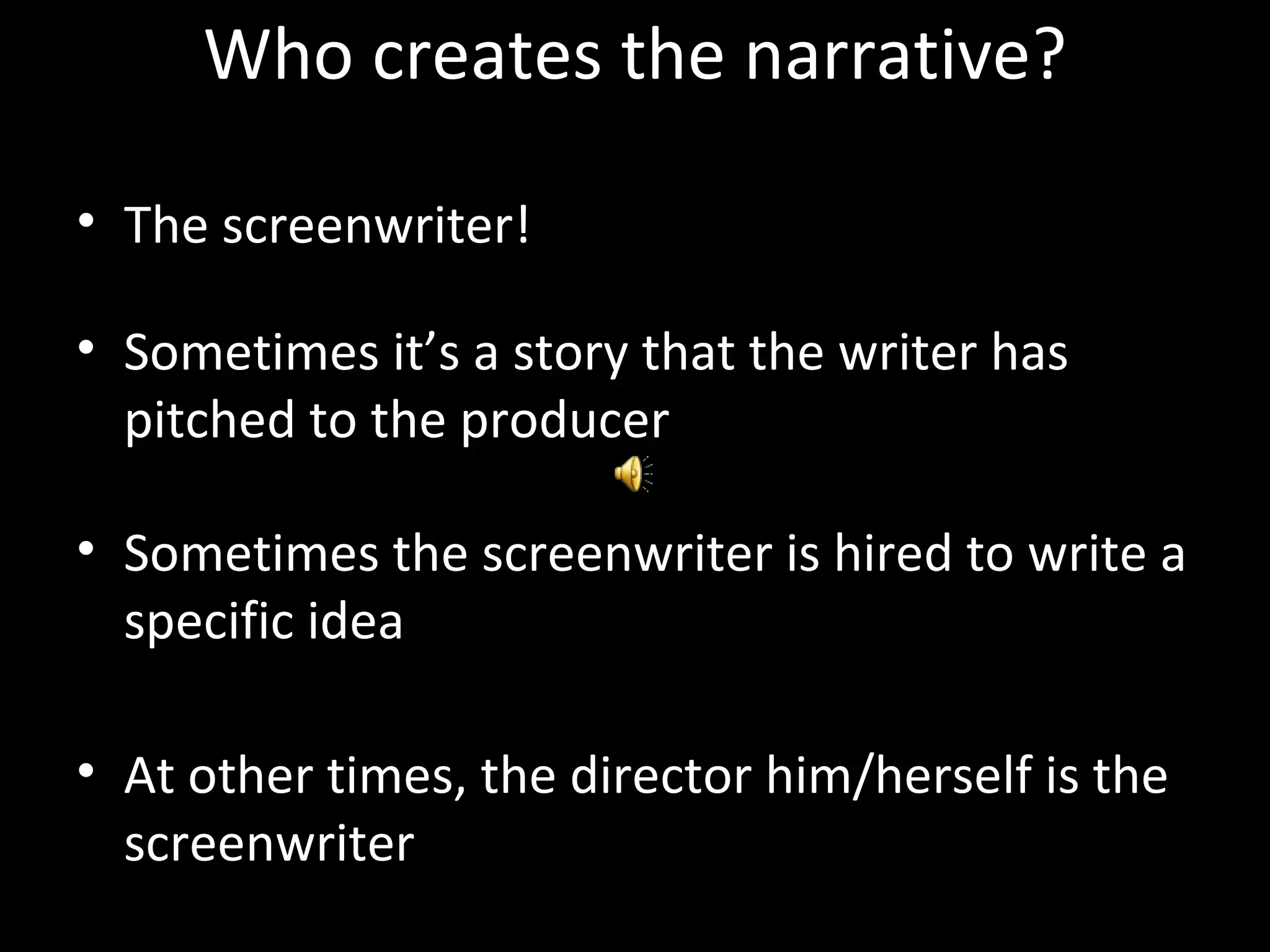 Intro to narrative and the 5 part structure | PPT