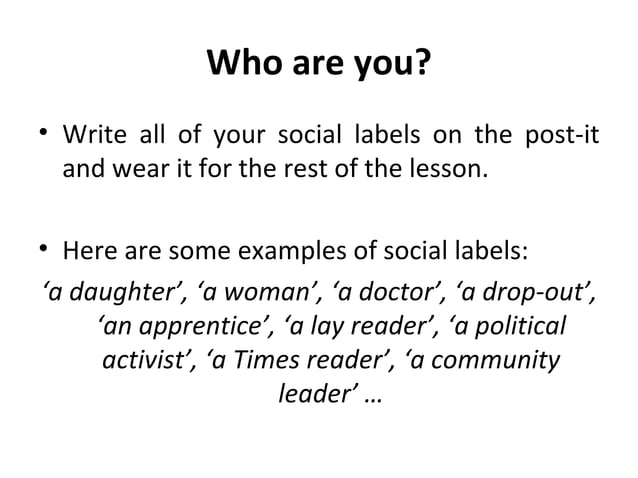 Intro to sociolect | PPT