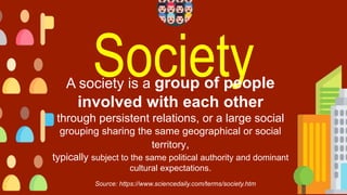 1 - Introduction to Science Technology Society pptx | PPTX