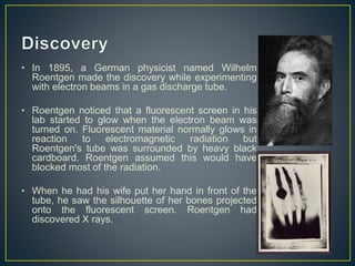 Introduction to X-Ray Machine | PPTX