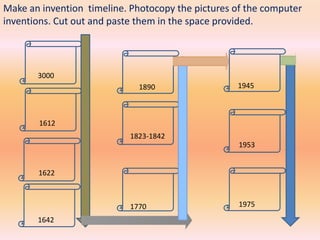 #1 inventors & inventions-grade 3- 1 | PPTX | Computing | Technology ...