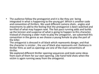 1.In what ways do your media products use, develop or challenge forms ...