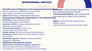 Interpersonal Psychotherapy, clinical psychology | PPT