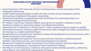 Interpersonal Psychotherapy, clinical psychology | PPT