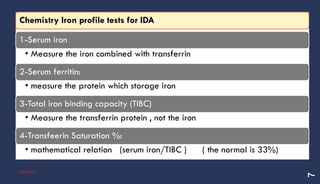 1 iron deficiency anemia (ida) | PDF