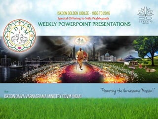 ISKCON's 4 movements | PPT