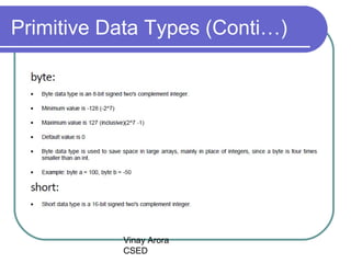 1 java - data type | PPT