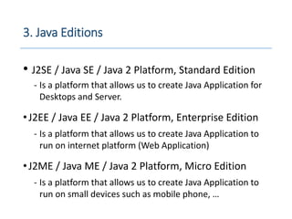 1 java fundamental KSHRD | PPTX | Programming Languages | Computing