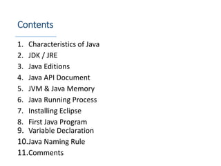 1 java fundamental KSHRD | PPTX | Programming Languages | Computing