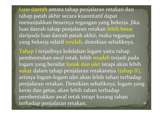 1 Karakteristik Kelelahan Logam (AA) | PDF