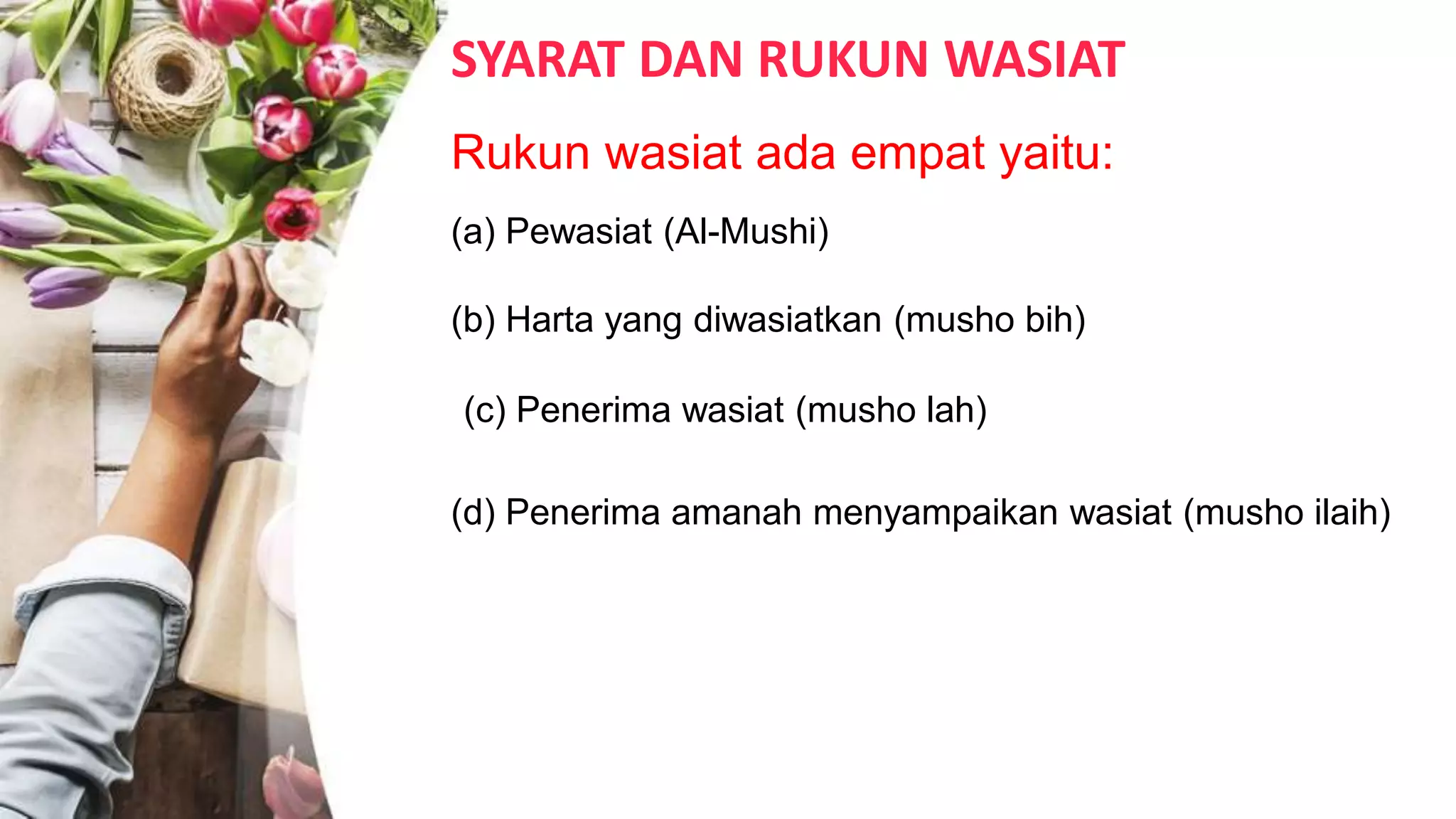 Ketentuan Wasiat | PPTX